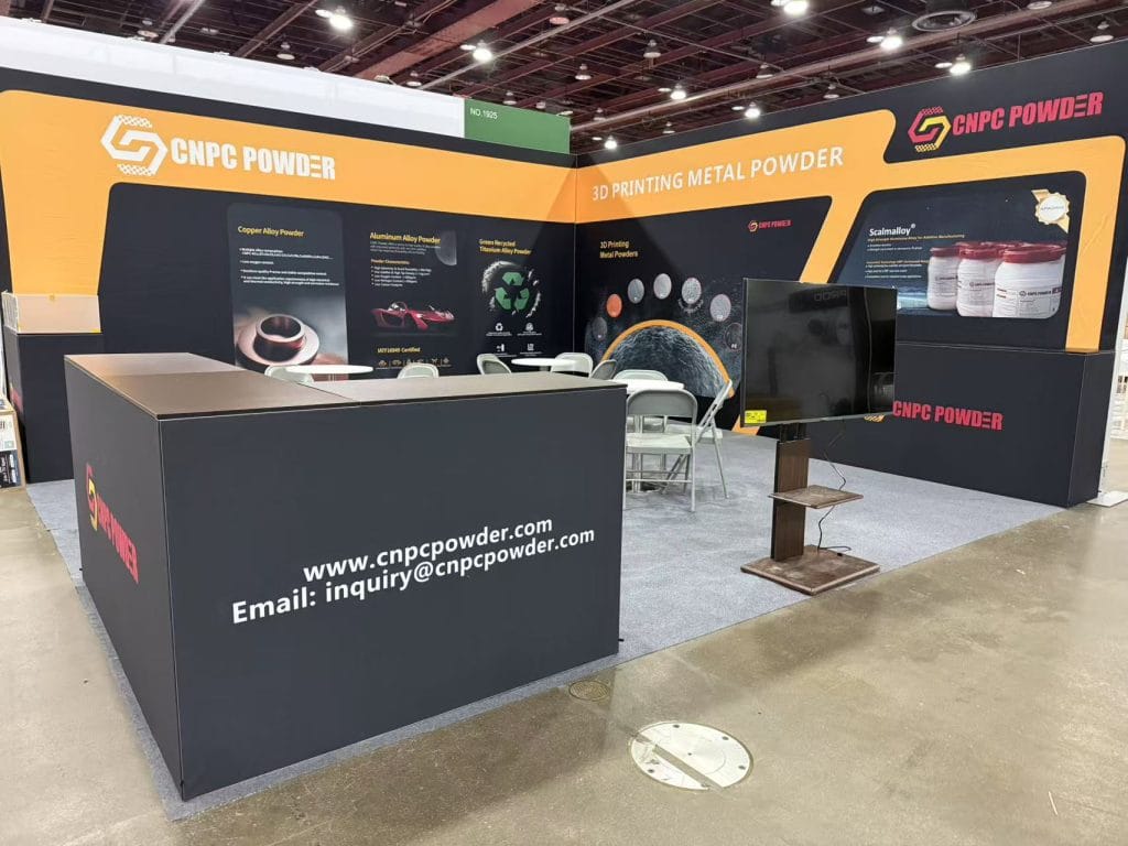 Booth Design | RAPID + TCT 2025 - CNPC POWDER